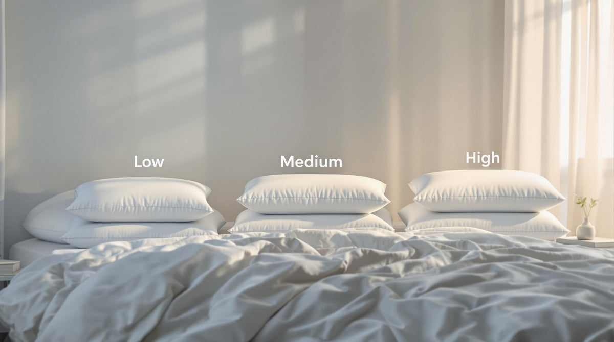 How Pillow Height Affects Sleep Posture – BLISSBURY